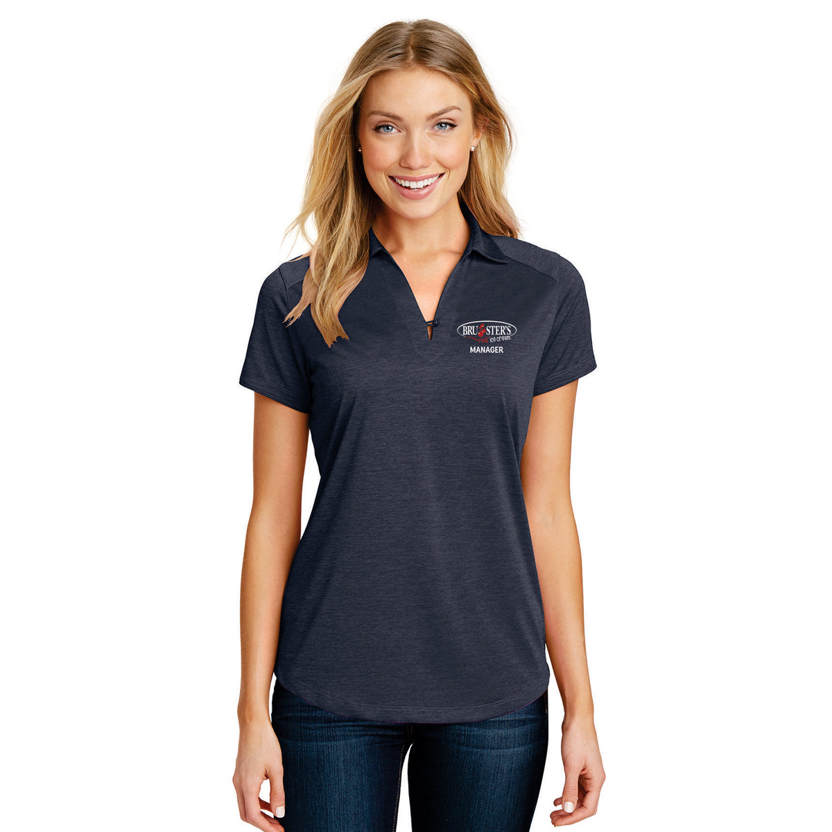 Bruster's Manager Polo : Ladies – ADVANCED MERCH